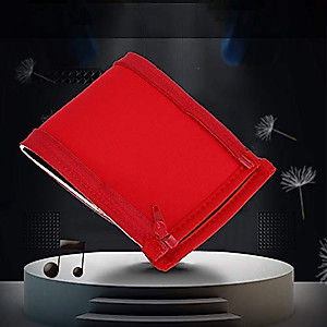Replacement Headband Cushion Portable Original Quality Headset Headband Pad Cover Care Headphone Beam Anti-Slip Flexible Soft and Comfortable, Suitable for Iron Triangle M50(Red)