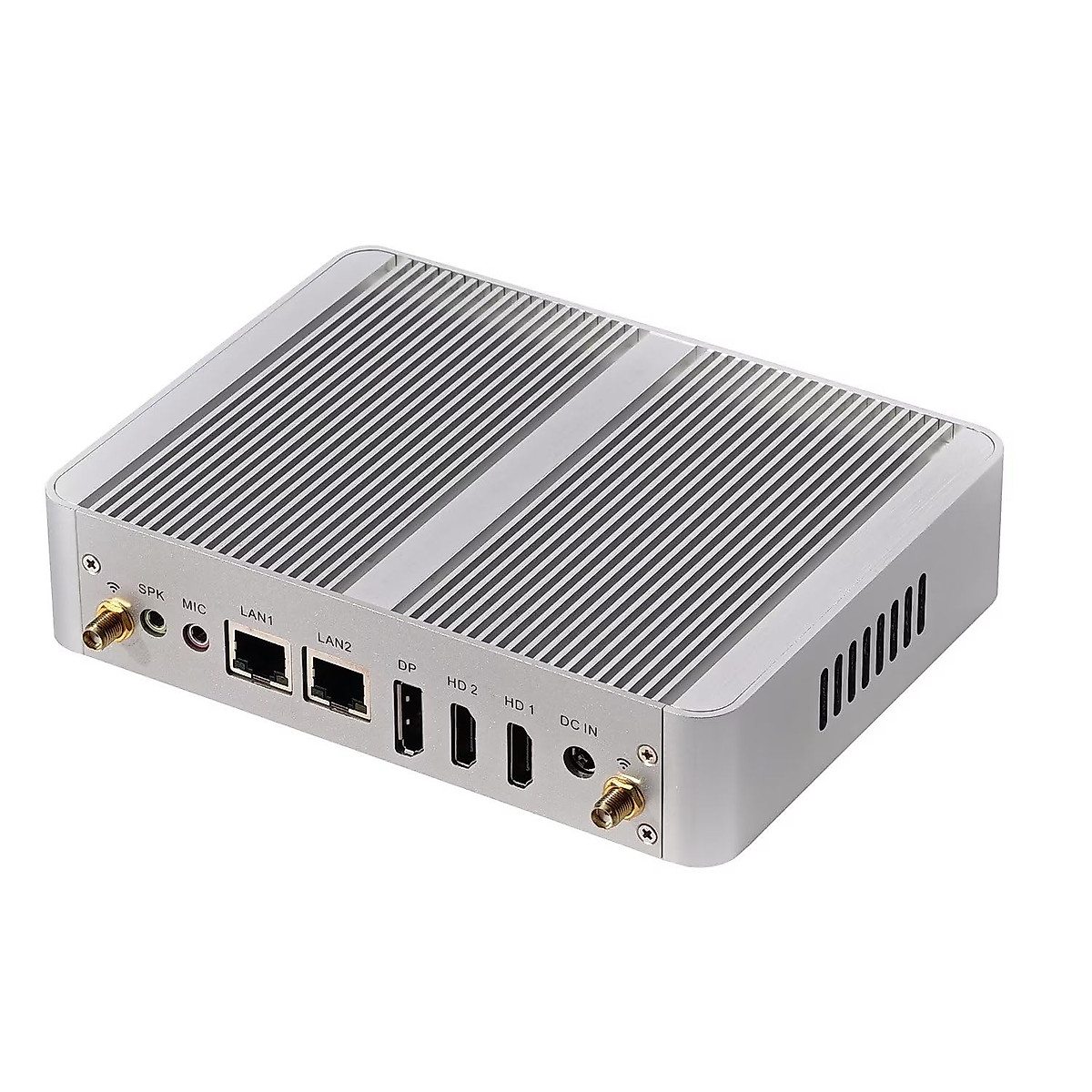 KINGDEL Mini PC, 12th Gen N100(4C/4T, Up to 3.4GHz, TDP 6W), 8GB DDR4 RAM 128GB SSD Mini Desktop Computer 4K-Triple-Screen Dual LAN for Personal Media