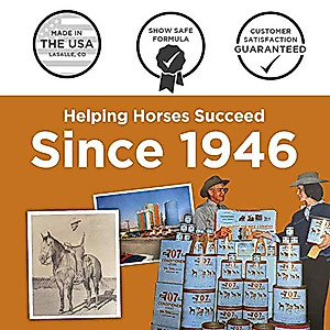 Formula 707 Weight Gain Crumble Equine Supplement, 7lb Bucket – Palatable, Calorie-Rich Nutritional Support for Hard-to-Keep and Senior Horses