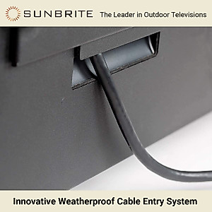 SunBrite 55-inch Outdoor Television 4K with HDR - Pro 2 Series - for Full Sun SB-P2-55-4K-BL