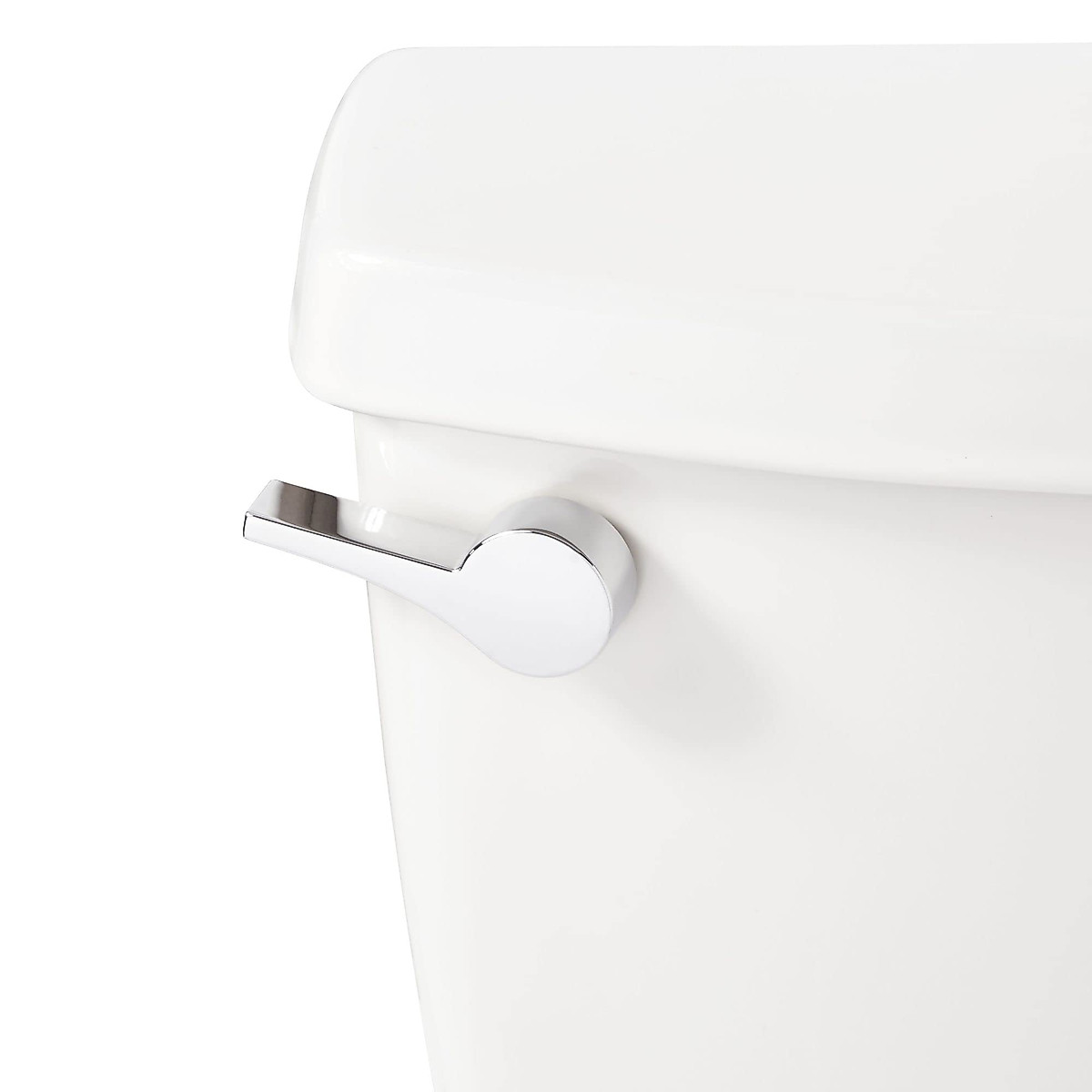 Signature Hardware 481680 Bradenton 1.28 GPF Two Piece Elongated Toilet - Bidet Seat Included, ADA Compliant - White