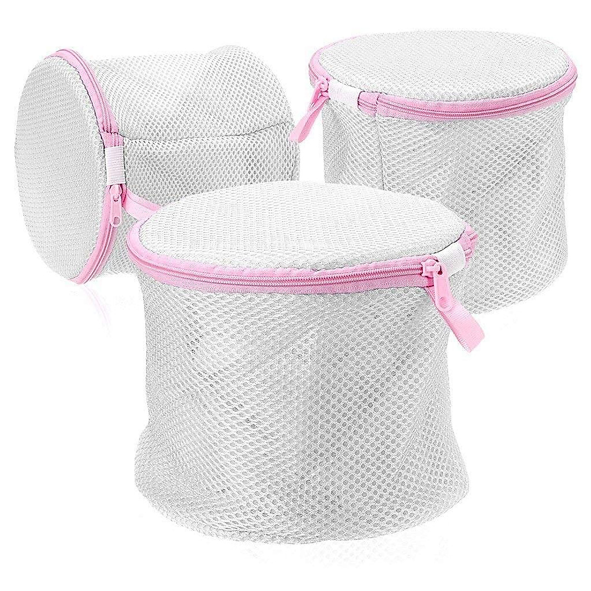 Generic Laundry Net Laundry Net Laundry Net Brassiere Cylindrical Polyester White Travel Storage Bag for Small Articles Underwear New Released