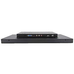 17.3 Inch Display Full HD Embedded Industrial Metal Monitor Normal Non-Touch Version, 1920x1080 Physical Resolution WLED Display 400CD/Mm2 Normal Screen (Does Not Support