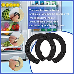 DA99-04158A Refrigerator Snap Rings Height Adjustment Door Hinge Shim Compatible with Samsung DA60-00314A, DA60-00314B, DA60-00314C, DA60-00314D, 3282540, PS6448337 AP5668209