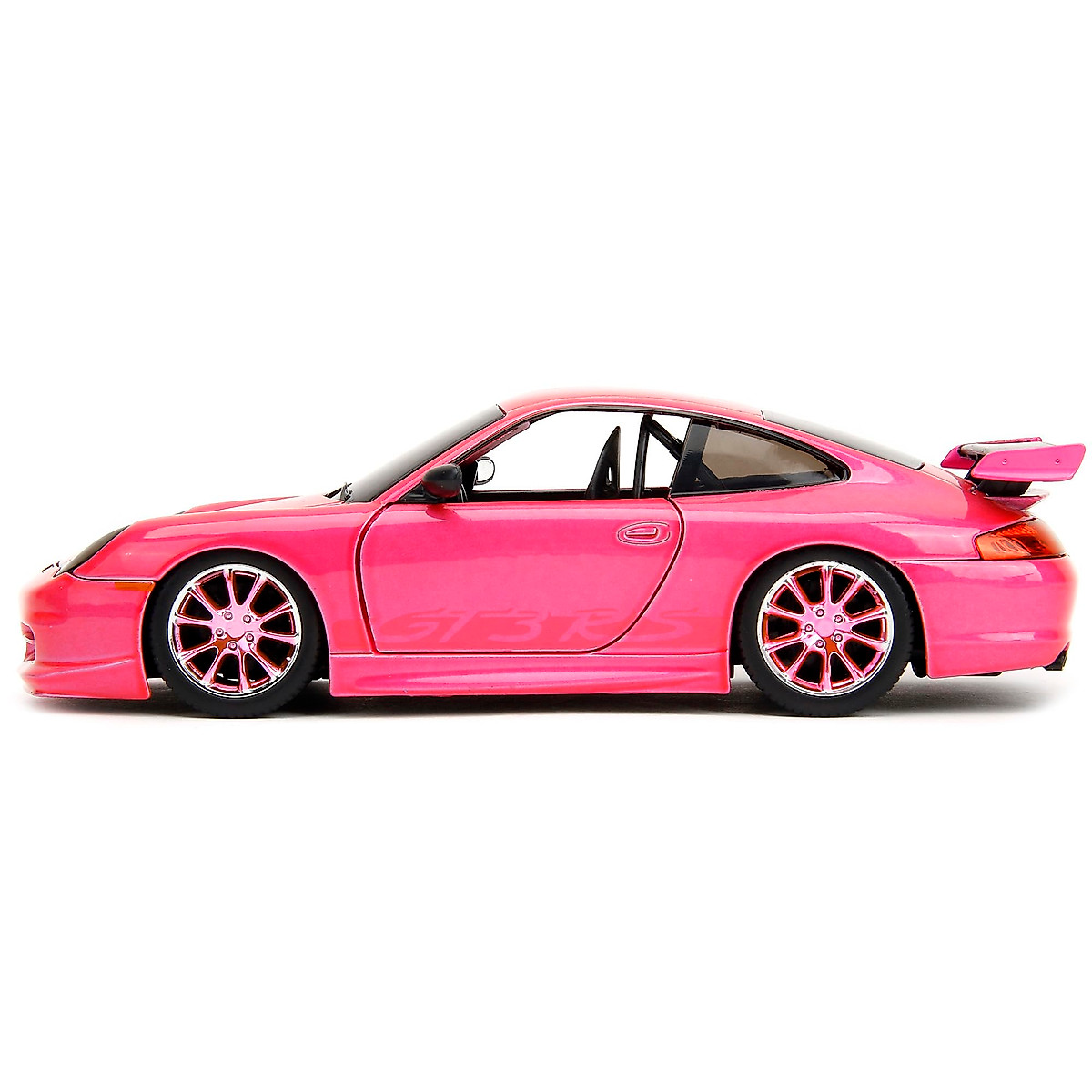 911 GT3 RS Pink Metallic with Pink Wheels Pink Slips Series 1/24 Diecast Model Car by Jada 34847
