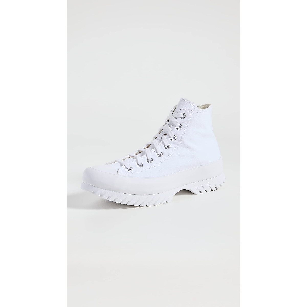 Converse Chuck Taylor All Star Lugged 2.0 Unisex, White/Egret/Black, 8.5 US Women/6.5 US Men