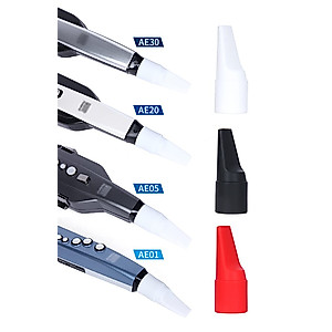 GEEK EWI Aerophone Replaceable Mouthpiece | Soft Feel | Silicone | for Roland AE-01 AE-05 AE-20 AE-30 (Black)