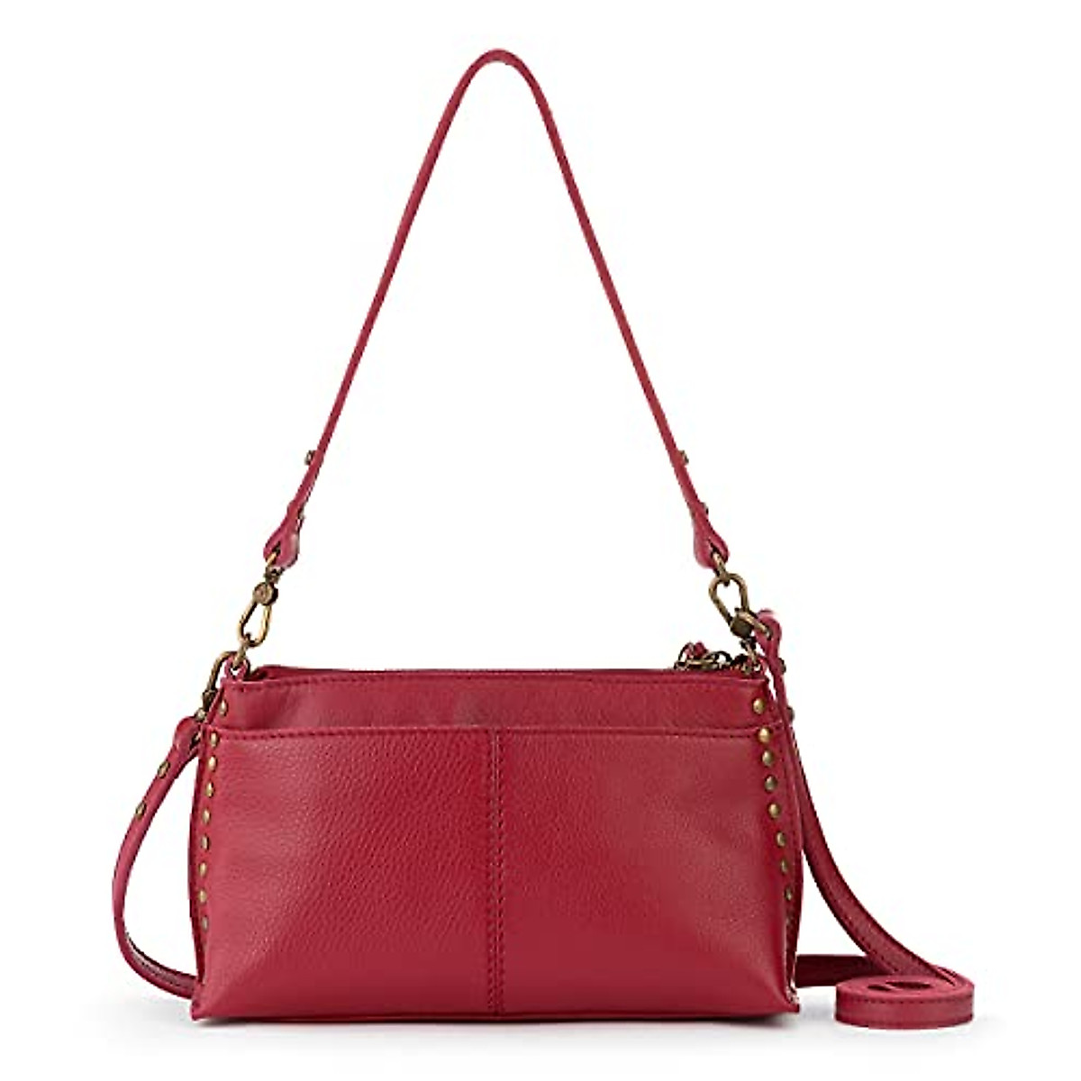 The Sak Silverlake Leather 3-in-1 Zip Crossbody, Crimson