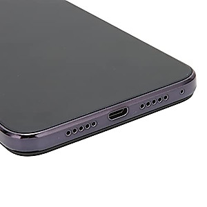 I14pro 4G Cell Phone, 6.1in IPS HD Screen, 4GB RAM 64GB ROM, Dual Card Dual Standby, 16MP Rear 8MP Front, 4000mAh Battery, Face Unlocked Android 11 Smartphone(Black)