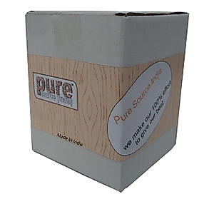 Pure Source India Heavy Duty Brass Kadhai, for Cooking Serving,(Brass Kadai 10 x 3.5 Inch)