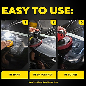 Meguiar's M10508 Mirror Glaze Ultra-Cut Compound - 8 Oz Bottle