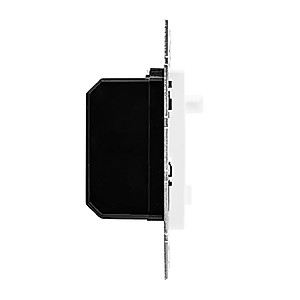 Maxxima LED Dimmer 3-Way/Single Pole Electrical Light Switch, 600 Watt max, LED Compatible, Wall Plate Included