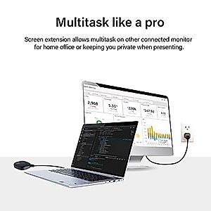 EZCAST TWINX Package | Wireless HDMI / USB-C Transmitter and Receiver Kit, Support DP Alt Mode.