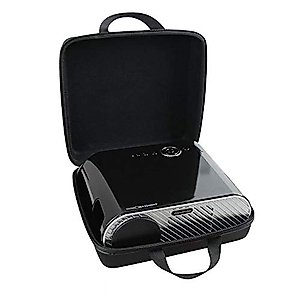 Hermitshell Hard EVA Travel Case Fits FANGOR 6500 Lumens/Ohderii Portable Projector/GooDee GD-600 HD Video Projector Outdoor Movie Projector