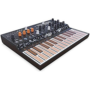 Arturia MICROFREAK Synthesizer Keyboard BUNDLE with Arturia Gooseneck Mic, 6ft Pig Hog MIDI Cable, Power Adapter, 2X MIDI Adapters & Polishing Cloth - Analog Synth, Synthesizer & Workstation Keyboards