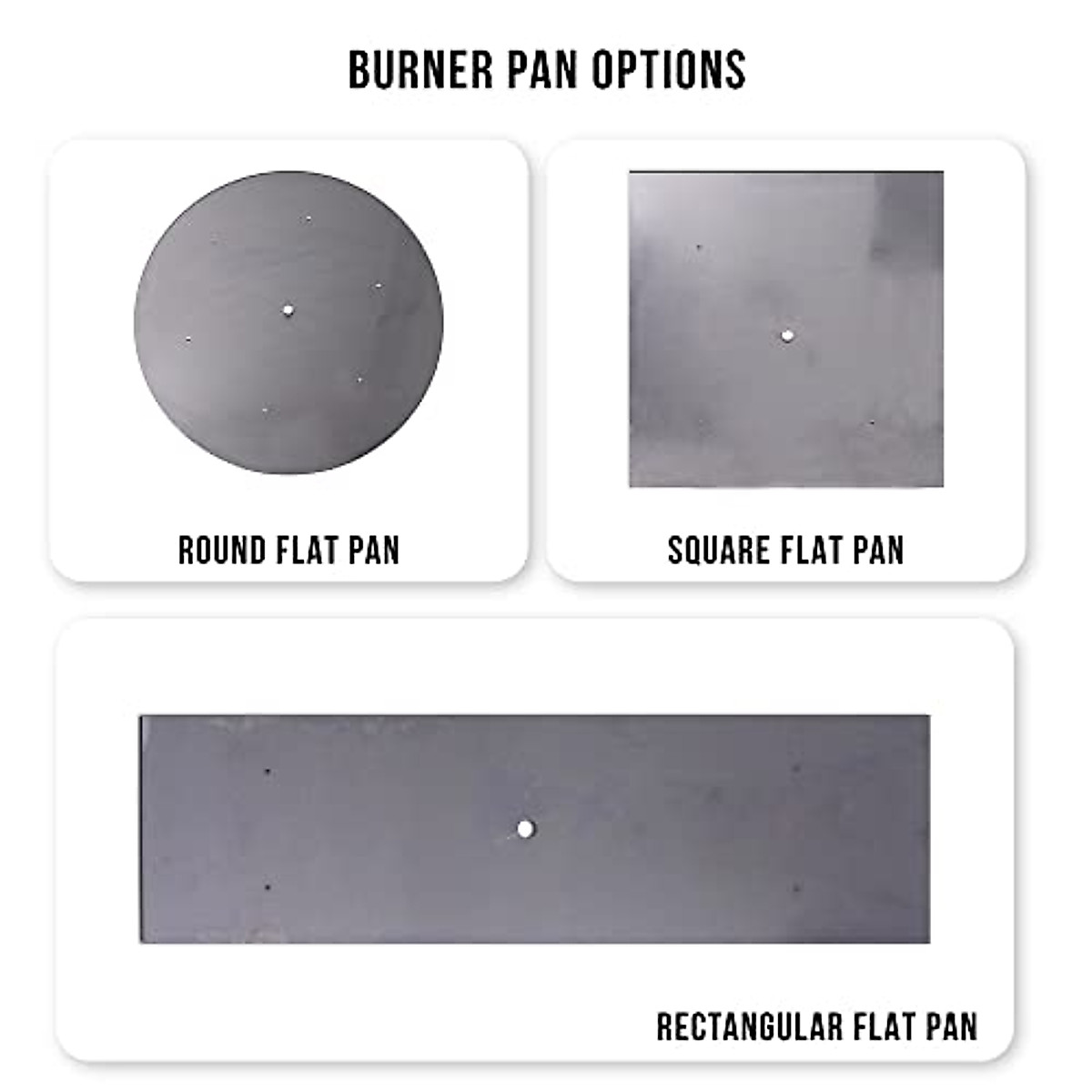 Spotix HPC Round Match Lit Fire Pit Burner Kit (FPS30HCKIT-NG-MSCB) with 30-Inch Stainless Steel Burner, Natural Gas, Polished Chrome, with Flange, Key, Valve, Flex Line and Fittings