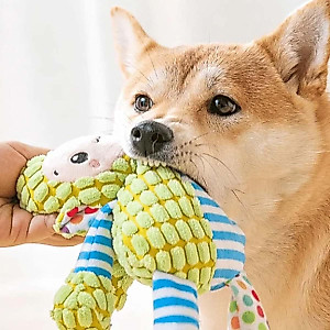 EZGHAR Immortal Squeaker Plush Toy, Robust Pig - Immortal Squeaker Plush Toy for Aggressive Chewers, Invincible Robust Pig Dog Chew Toys, Indestructible Squeaky Toys for Aggressive Chewers (2PCS-A)