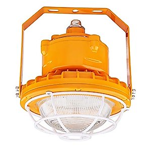 60W LED Explosion Proof Light, UL 844 Certified Class I Division II High Bay Warehouse Lighting, 8400 Lumens 240W Equivalent, 5700K Daylight, IP66 Waterproof, 3/4" NPT/Bracket Installation