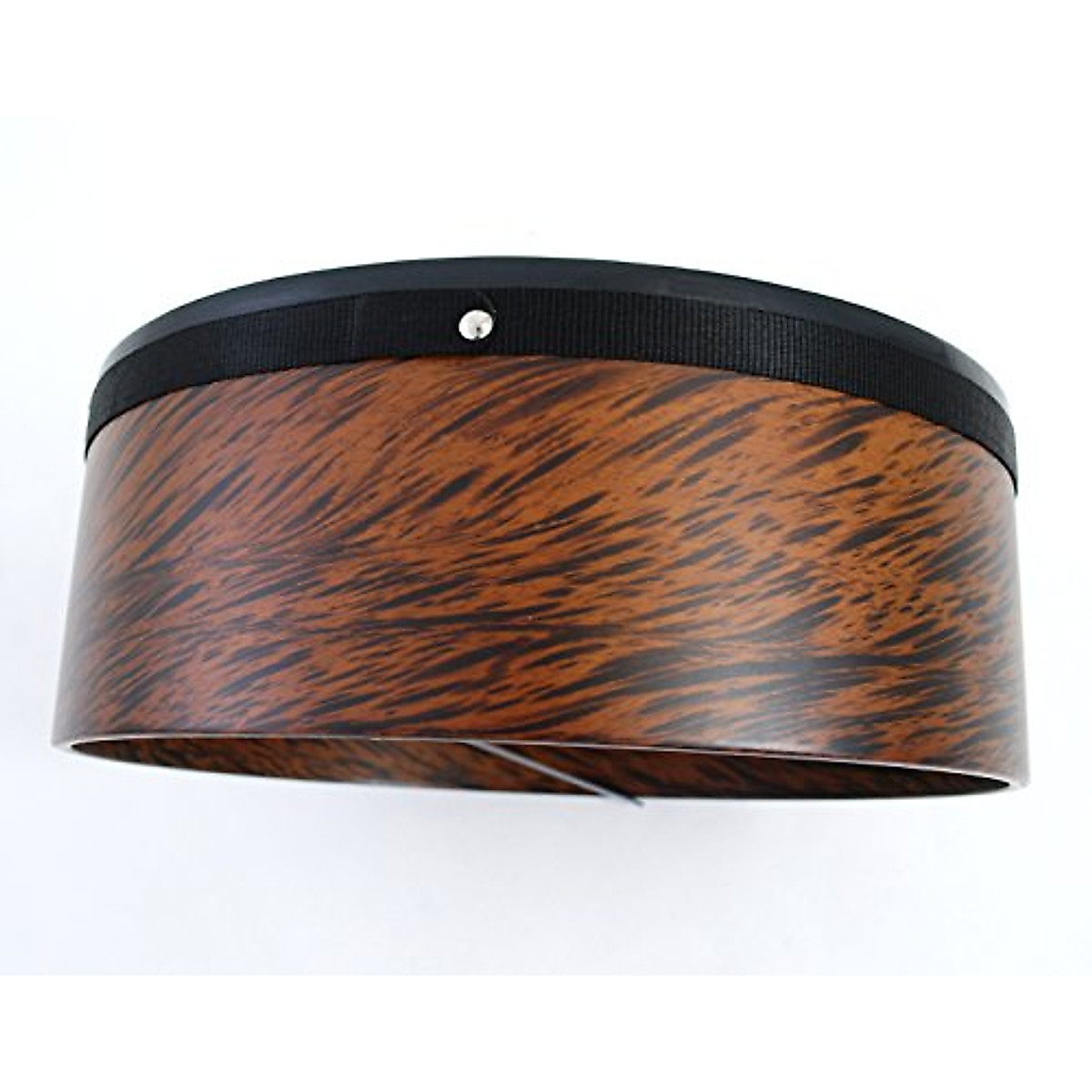 Meinl Percussion 14" Frame Drum, Extra Deep Shell Irish Bodhran-NOT MADE in CHINA-Goat Skin Head, Brown Burl, 2-YEAR WARRANTY, FD14IBO