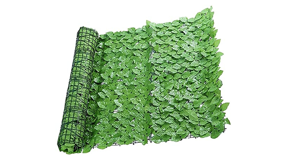 HACSYP Expandable Faux Ivy Privacy Fence - 40x118 Inch