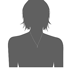 Vir Jewels 1/10 cttw Diamond Pendant, Diamond Infinity Pendant Necklace for Women in 10K White Gold with 18 Inch Chain, Prong Setting