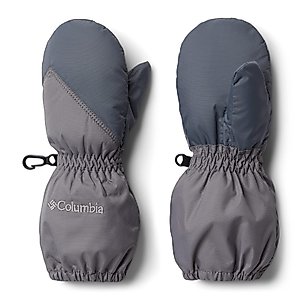 Columbia Unisex-Baby Chippewa Long Mitten, City Grey/Black, One Size