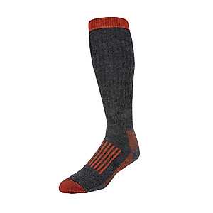 Simms Men's Merino Wool Thermal OTC Sock, Medium, Carbon