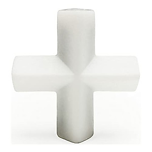 SP Bel-Art Spinplus Teflon Magnetic Stirring Bar; 19.1 x 9.5mm, White (F37144-0034)