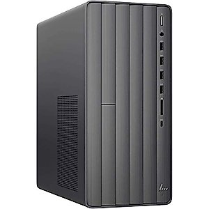 2020 HP Envy Gaming Desktop Computer Intel Core i7-10700F 32GB DDR4 RAM 1TB HDD+ 512GB PCIe SSD DVDRW NVIDIA GeForce GTX 1660 Super 6GB Windows 10, Generic 64GB Flash Drive