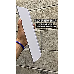 Replacement Medicine Cabinet White Metal Shelf (1 Pcs) - Please check PICTURES for DIMENSIONS