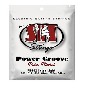 S.I.T. String PN942 Extra Light Pure Nickel Wound Electric Guitar String