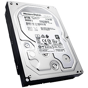 HGST WD Ultrastar DC HC320 8TB 7200 RPM SATA 6Gb/s 3.5-Inch Enterprise Hard Drive (HUS728T8TALE6L4) (Renewed) Mechanical Hard Disk
