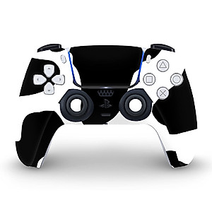 Head Case Designs Officially Licensed Grace Illustration Cow Art Mix Vinyl Faceplate Sticker Gaming Skin Decal Compatible With Sony PlayStation 5 PS5 Digital Edition Console and DualSense Controller
