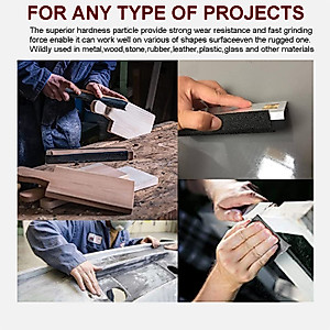 HIHANG Sandpaper Wet Dry Waterproof Sand Paper Assortment, 50 Pcs 320 to 3000 Grit Sanding Sheets 9x3.6 Inch for Automotive Polishing Wood Furniture Finishing and Metal Sanding