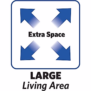 Guinea Habitat Plus Guinea Pig Cage by MidWest w/ Top Panel, 47L x 24W x 14H Inches