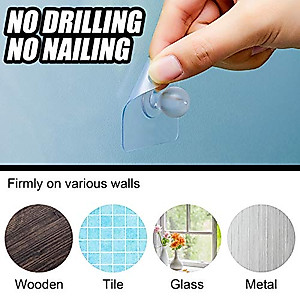 Weewooday 3 Pieces Wall Phone Holders Adjustable Waterproof Shower Phone Stand Universal Aluminum Cell Phone Holder for Most Smartphones and Tablets in Bed Bathroom Kitchen