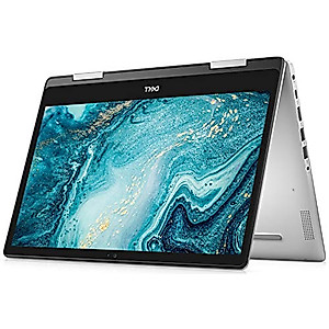 Dell Inspiron 14 5000 2-in-1 convertible Laptop 14 inch, FHD Touchscreen, AMD Ryzen 7 3700U, 512GB SSD, 8GB RAM, Windows 10 home, Silver , i5485-A711SLV-PUS