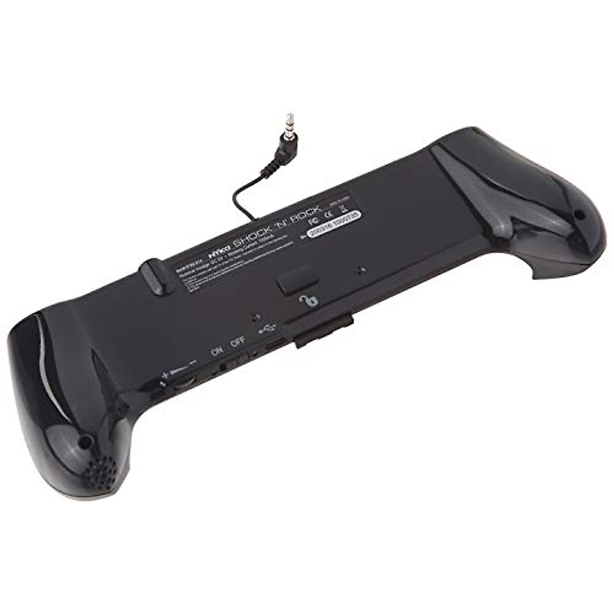 Nyko Shock 'N' Rock for Nintendo Switch Lite - Ergonomic Comfortable Grip That Adds Accurate Rumble Effect and Stereo Speaker - Nintendo Switch