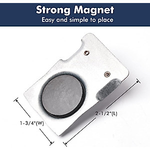 Hiorucet Magnetic Thermostat Switch for Fireplace Blower Fan, Wood Stove, Gas Log Fireplace, Fireplace Stove Blower Fan Variable Rheostat Speed On/Off Switch Control.