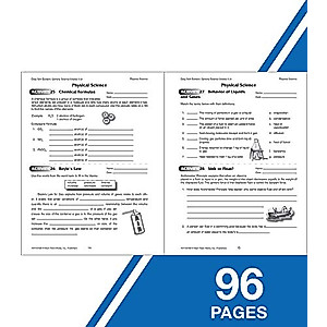 Mark Twain General Science Activity Book, Science for Kids Grades 5-8, Physical, Life, and Earth Science Books, 5th Grade Workbooks and Up, Classroom or Homeschool Curriculum (Daily Skill Builders)