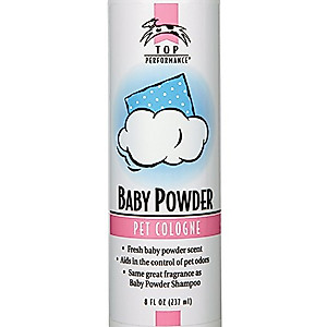 Top Performance Baby Powder Pet Cologne, 8-Ounce (Package May Vary)