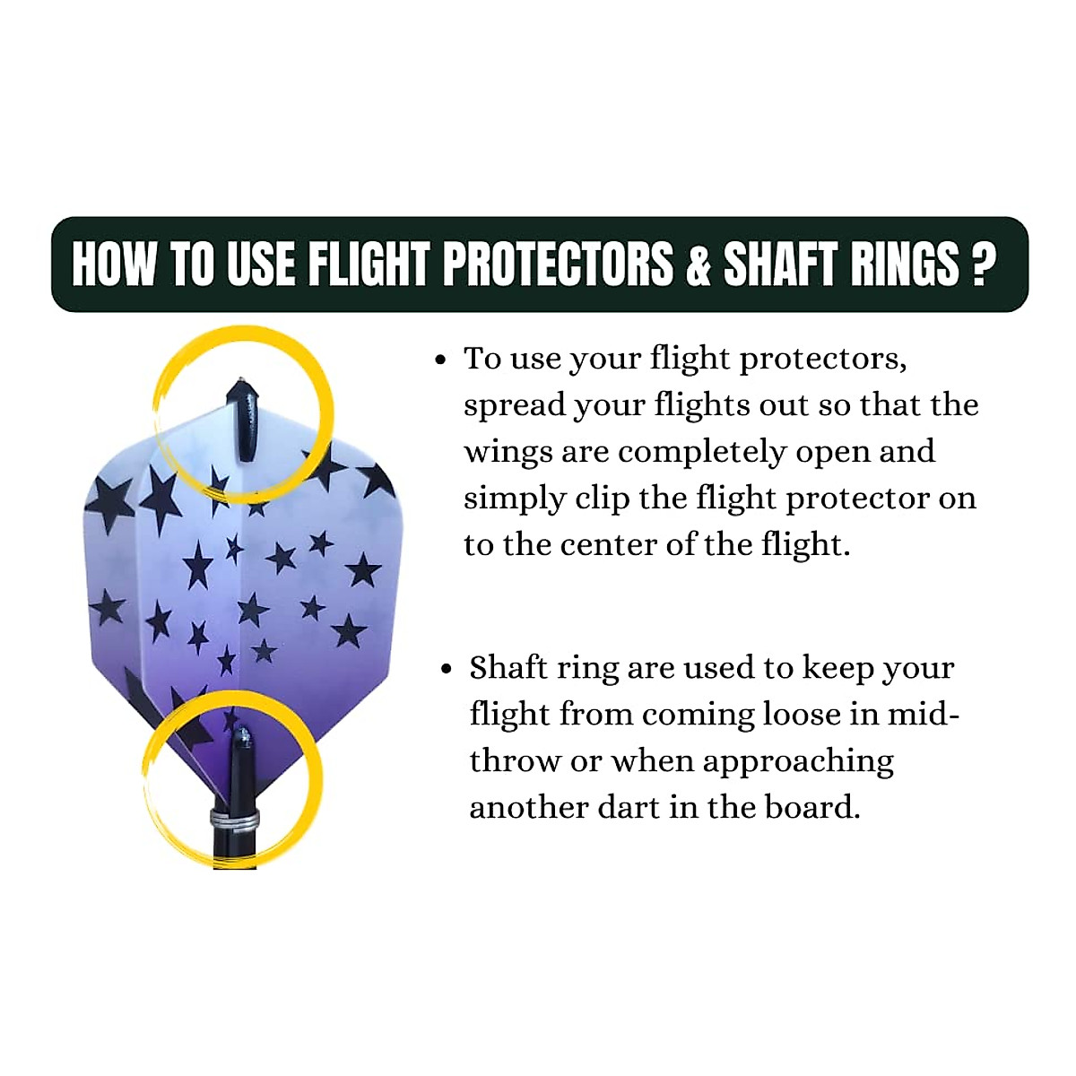 SHOT TAKER CO. EST. 2017 Deluxe Darts Tune up Kit Box | Flights, Sharpener, Shafts, O-Rings, Flight Savers, Accessories (10416-Essential)