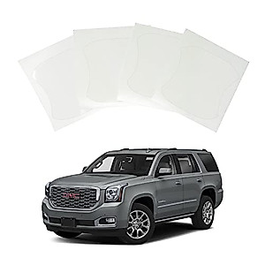 YelloPro Custom Fit Door Handle Cup 3M Scotchgard Anti Scratch Clear Bra Paint Protector Film Cover Self Healing PPF Guard Kit for 2015 2016 2017 2018 2019 2020 GMC Yukon Denali, SLE, SLT, XL, SUV