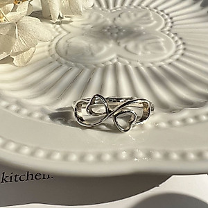 ROWAWA Mother's Ring, Mother's Daughter's Ring, Women's Friendship, Best Friend, Best Friend, Sister's Mother Promises to Women, Her Personalized Carved Custom Name, Sterling Silver