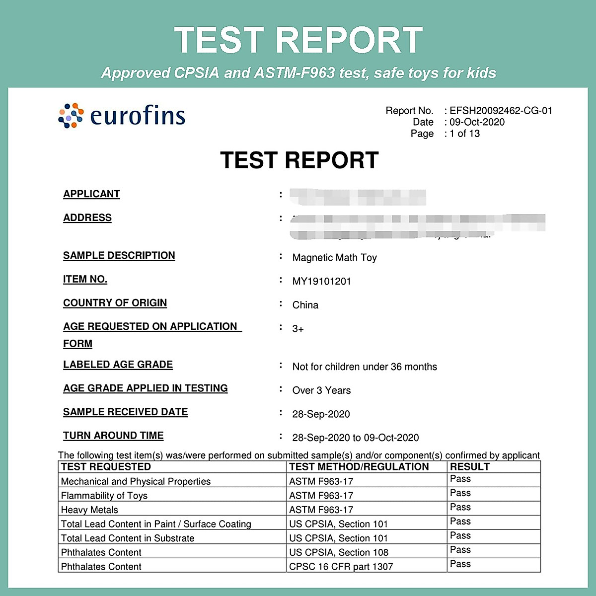 MICKYU Magnetic Math Toys Number Blocks Montessori Preschool Abacus Counting Toys