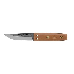 TOPS Knives Tanimboca Puukko 3.63in Drop Point Fixed Blade Knife - TPUK-01