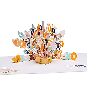 American Greetings Pop Up Birthday Card (XOXO)