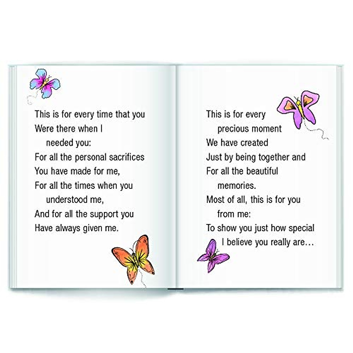 Blue Mountain Arts Little Keepsake Book "I Love You This Much" 4 x 3 in. Sentimental Pocket-Sized Gift Book—Perfect Anniversary, Valentine's Day, or “Just Because I Love You” Gift for Him or Her