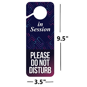 Baby Marley | in Session Door Hanger | Do Not Disturb Sign