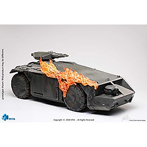 Hiya Toys Aliens: Burning Armored Personnel Carrier 1:18 Scale Vehicle, Multicolor